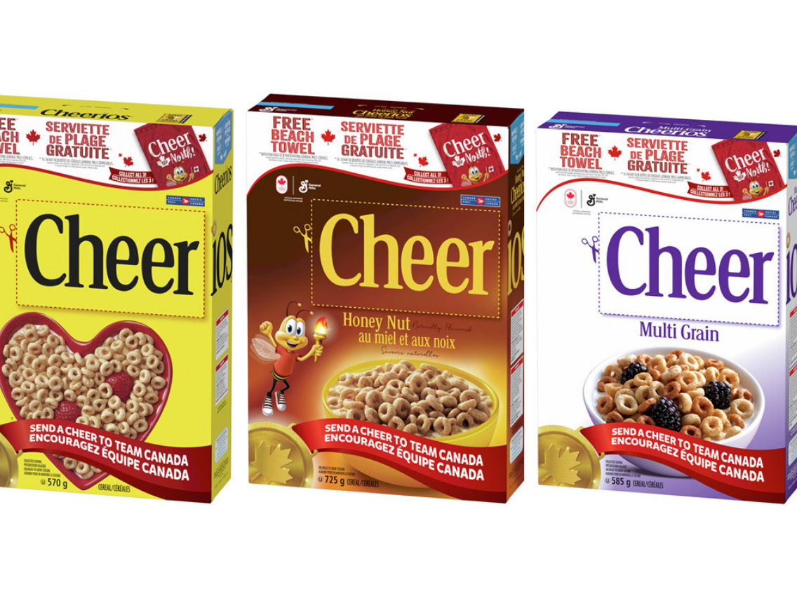 Cheerios Cheer Cards return to support Canadian athletes at ...